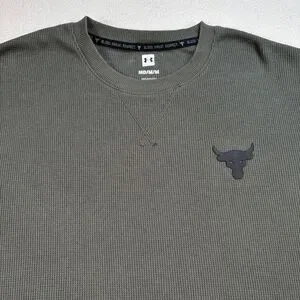 Under Armour | Shirts | Under Armour Project Rock Shirt Mens M Green ...